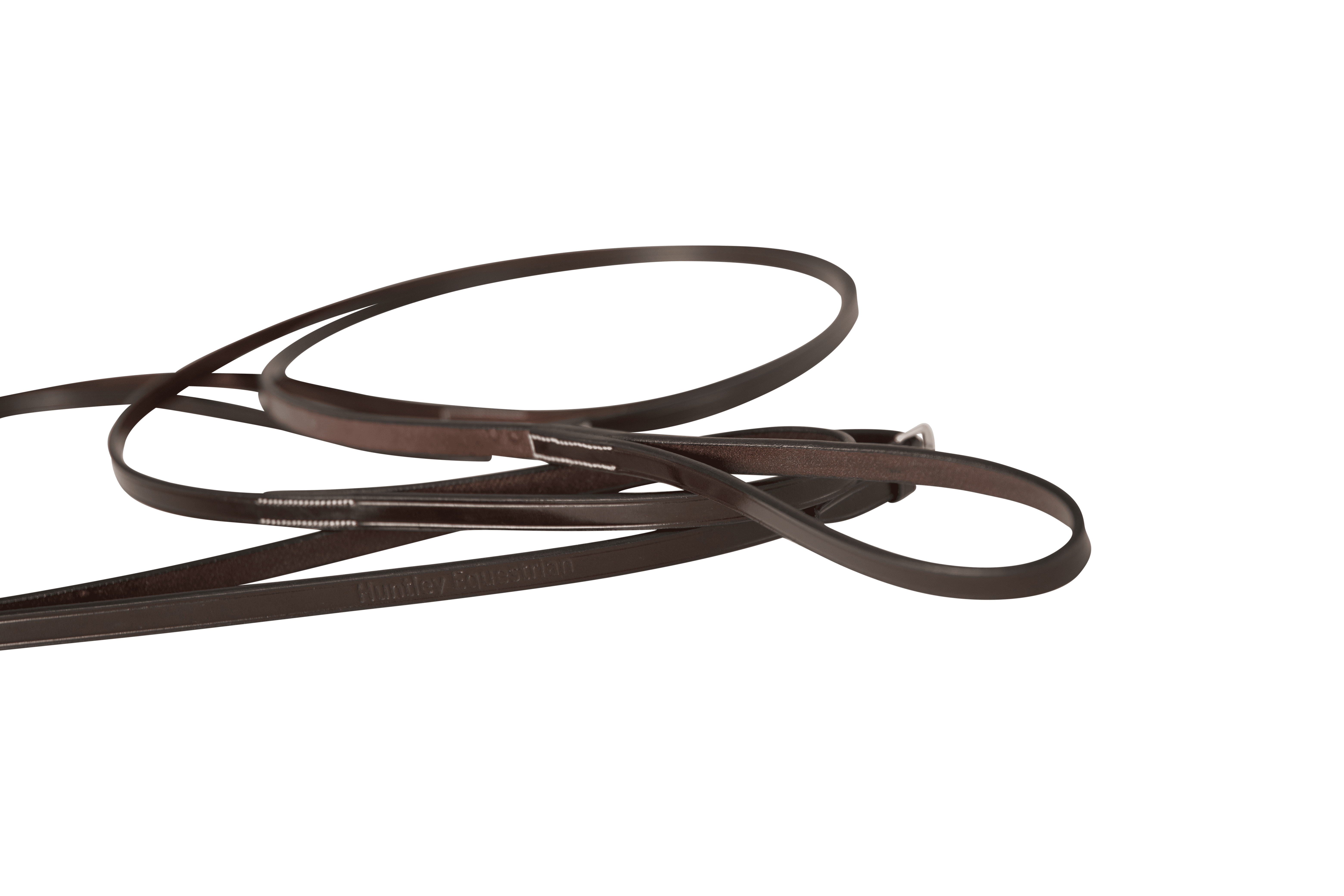 Huntley Equestrian Sedgwick Leather Draw Reins, Training Reins with ...