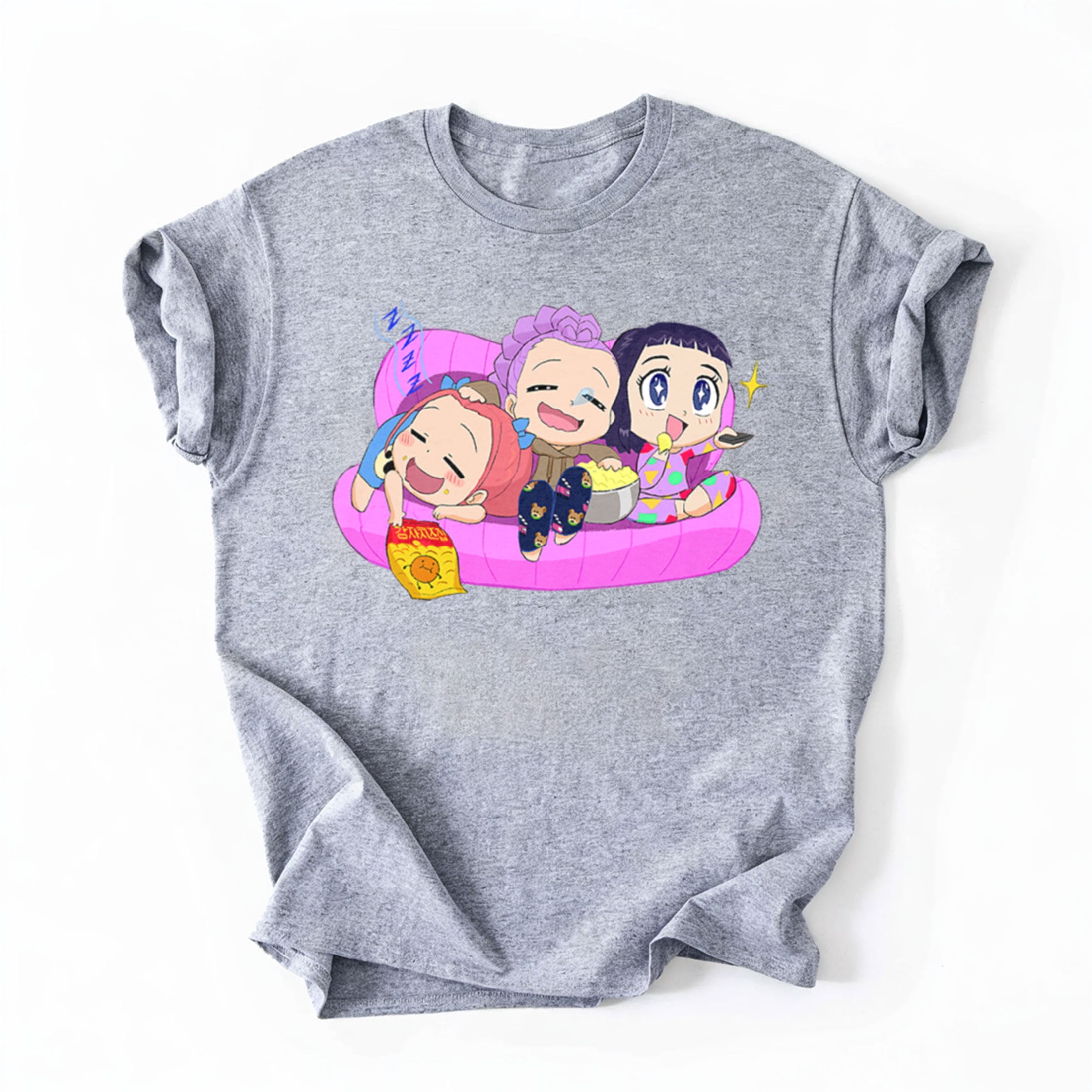 Huntrix Chibi Kpop Demon Hunters Shirt, Huntrix Girl T-Shirt, Kpop idol ...