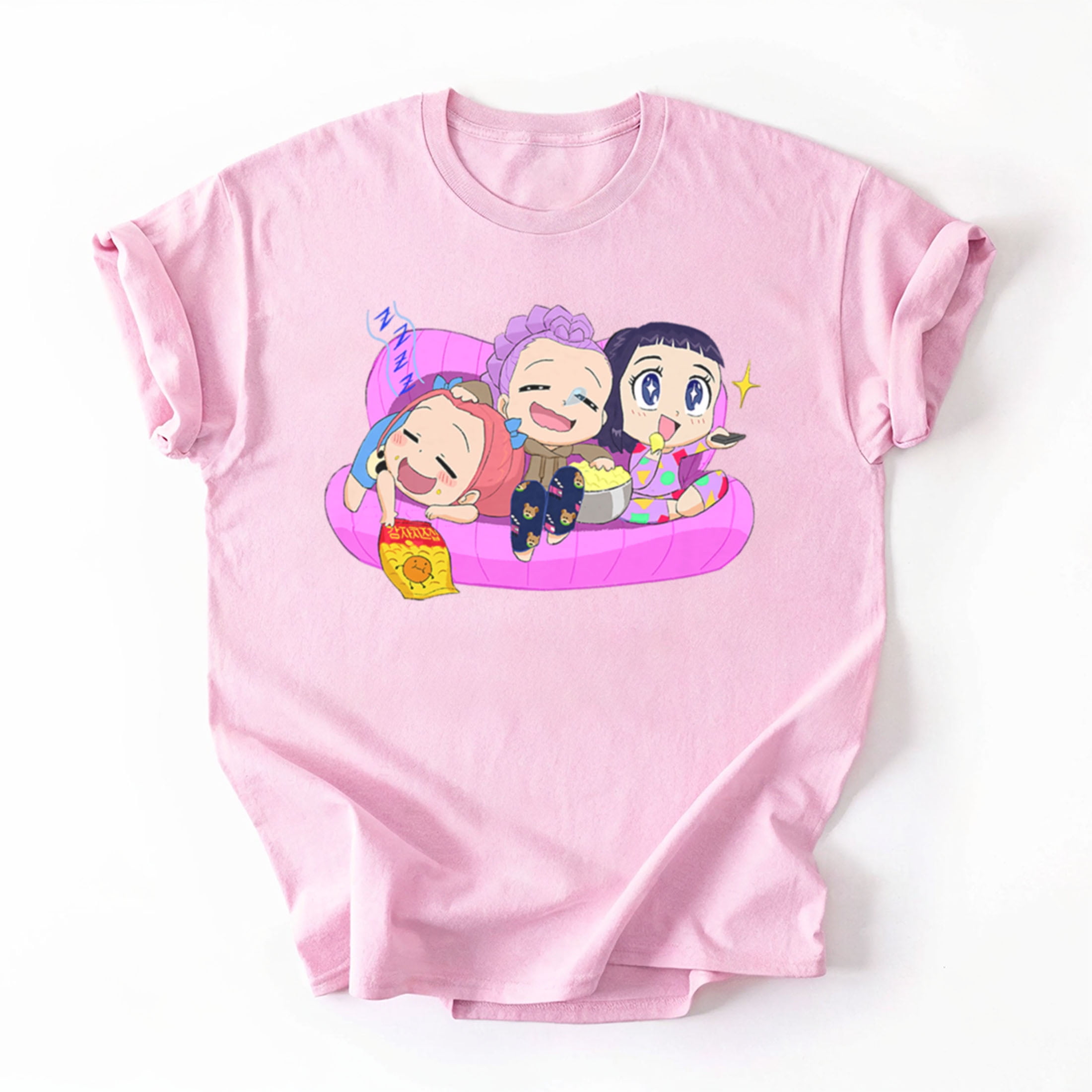 Huntrix Chibi Kpop Demon Hunters Shirt, Huntrix Girl T-Shirt, Kpop idol ...