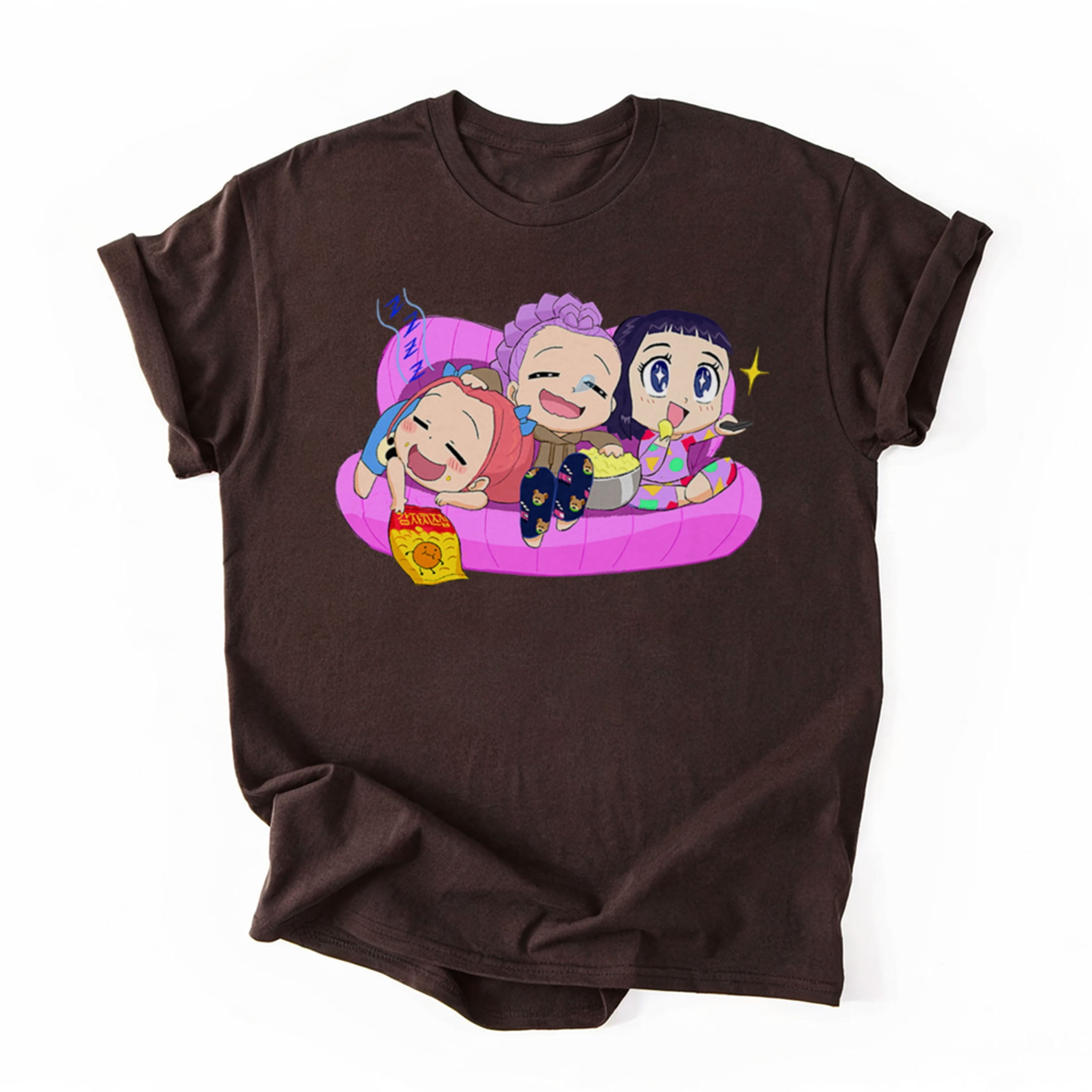 Huntrix Chibi Kpop Demon Hunters Shirt, Huntrix Girl T-Shirt, Kpop idol ...