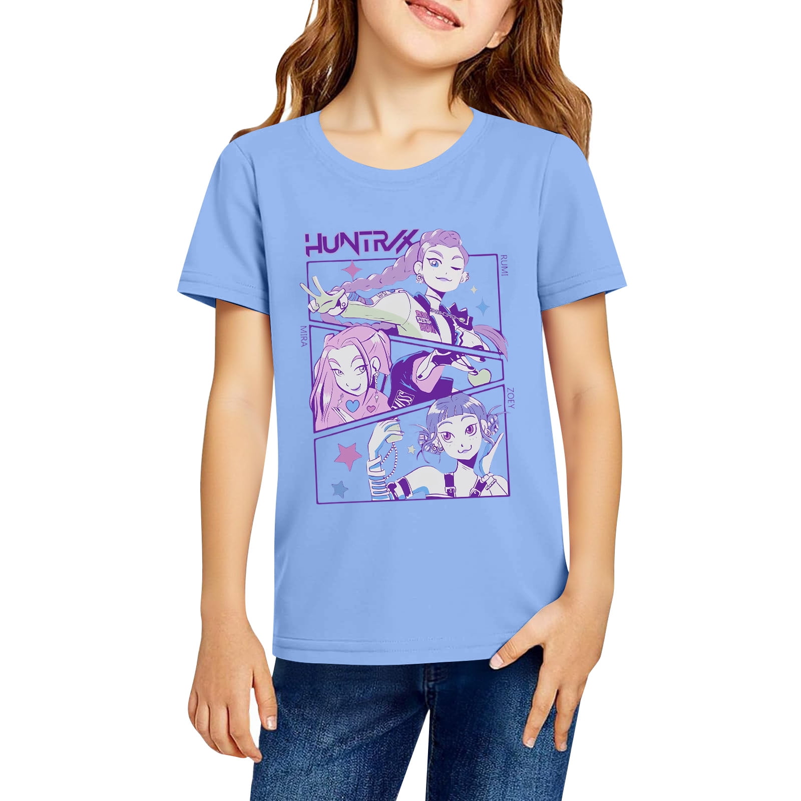 Huntrix Demon Hunters Huntrix Comfort Colors Shirts, First Day of ...