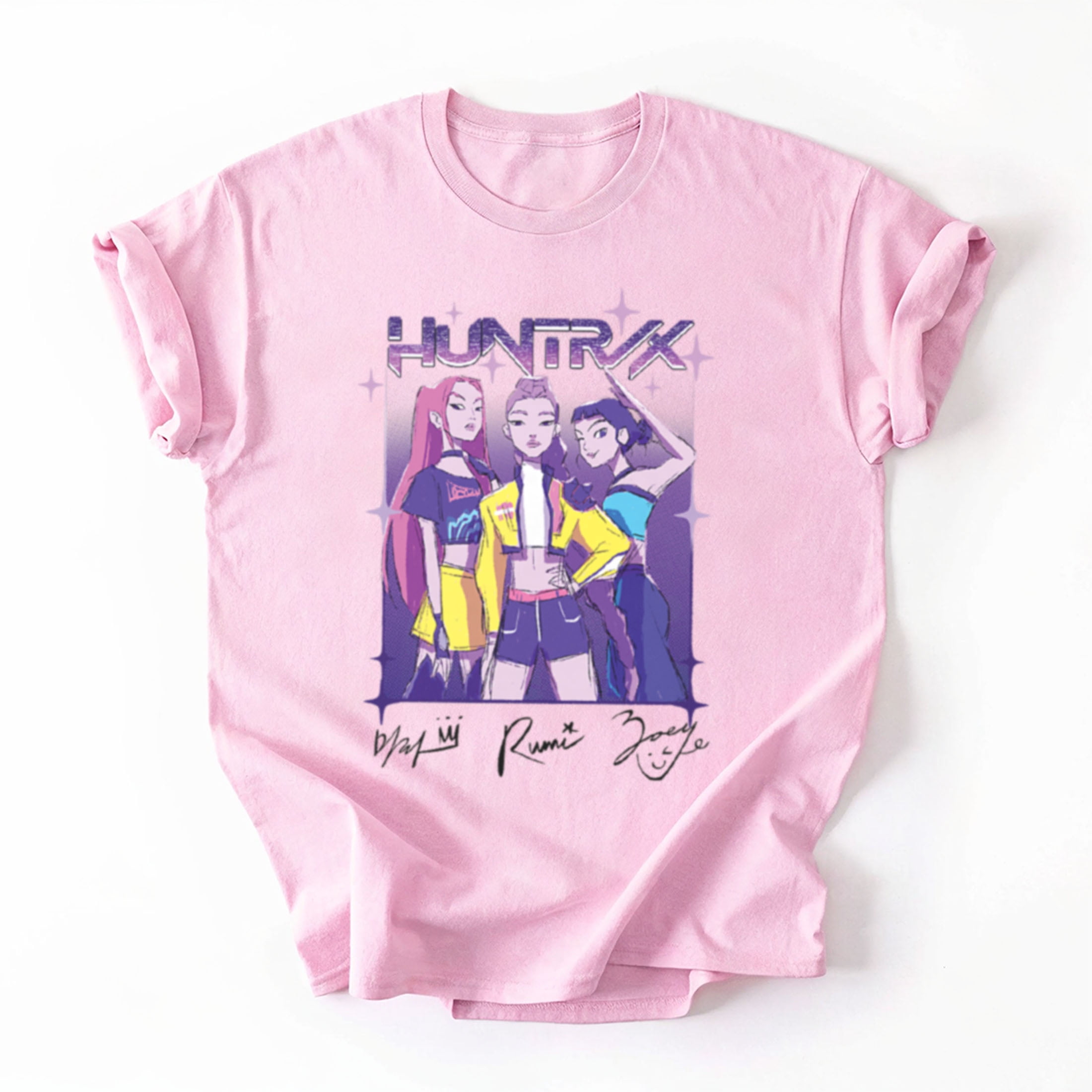 Huntrix Demon Hunters T-Shirt, Huntrix Girls Shirt, Rumi Zoey Mira ...