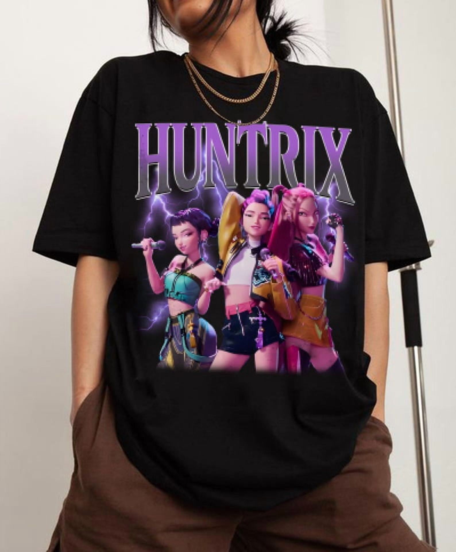 Huntrix Girls Shirt, Huntrix Demon Hunters TShirt, Mira Rumi Joey Shirt ...