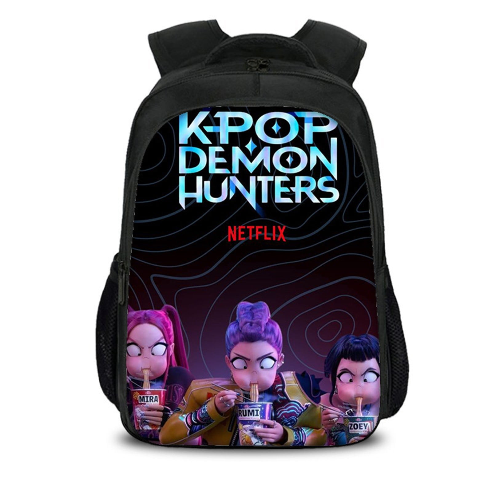 Huntrix Kpop Demon Hunters Backpack Waterproof, Travel Laptop Backpacks ...