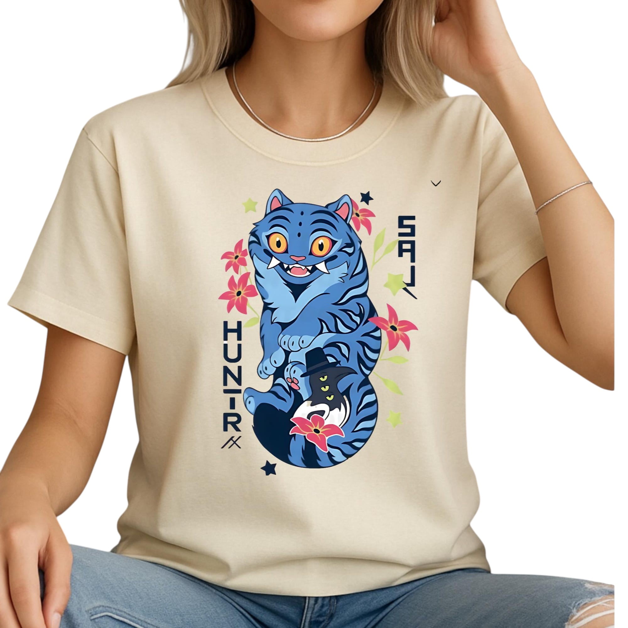 Huntrix Kpop Demon Hunters Shirt, Girls Tshirt Mira Rumi Joey Merch ...