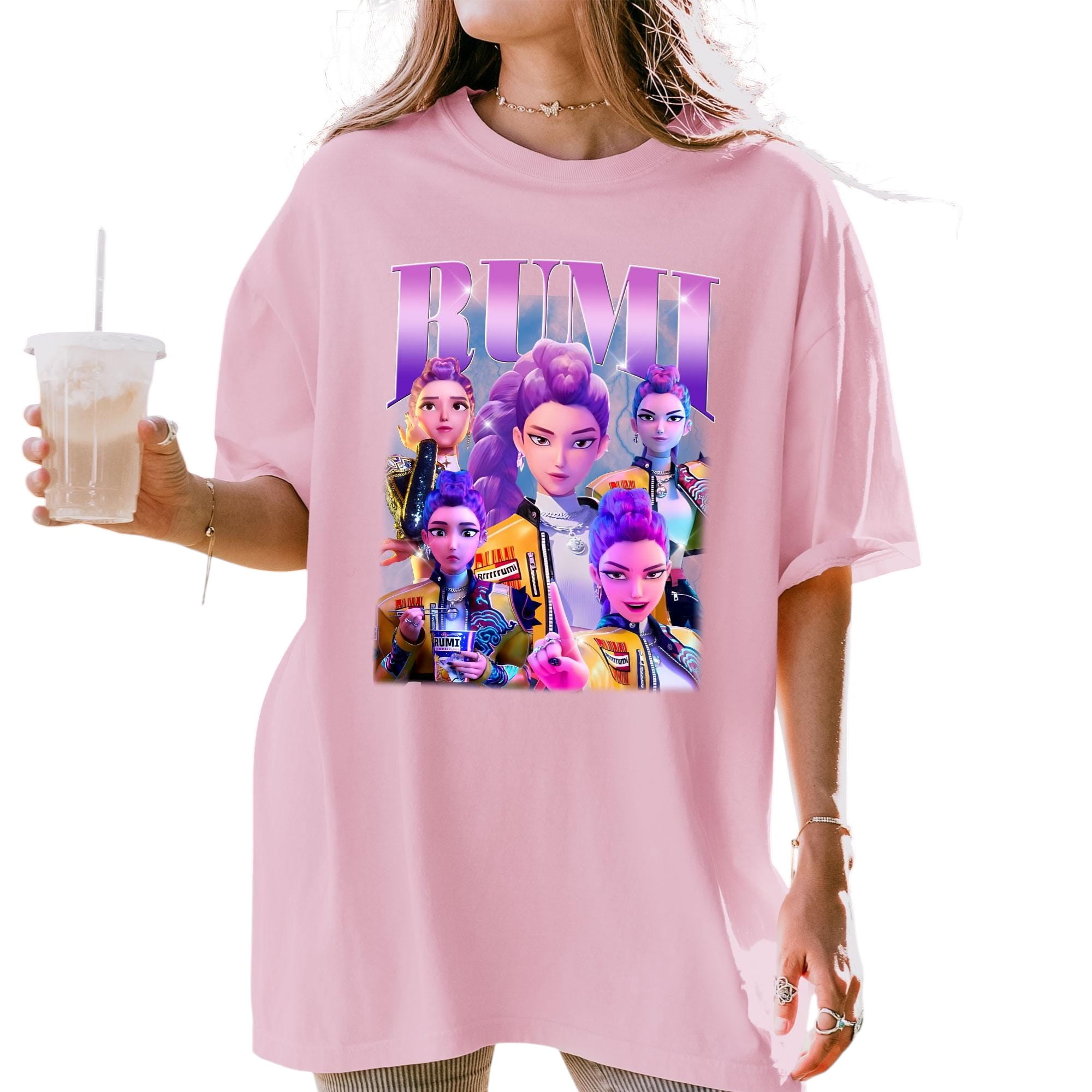 Huntrix Kpop Demon Hunters Shirt, T-shirt, Tee, Gift, For Fan Rumi ...