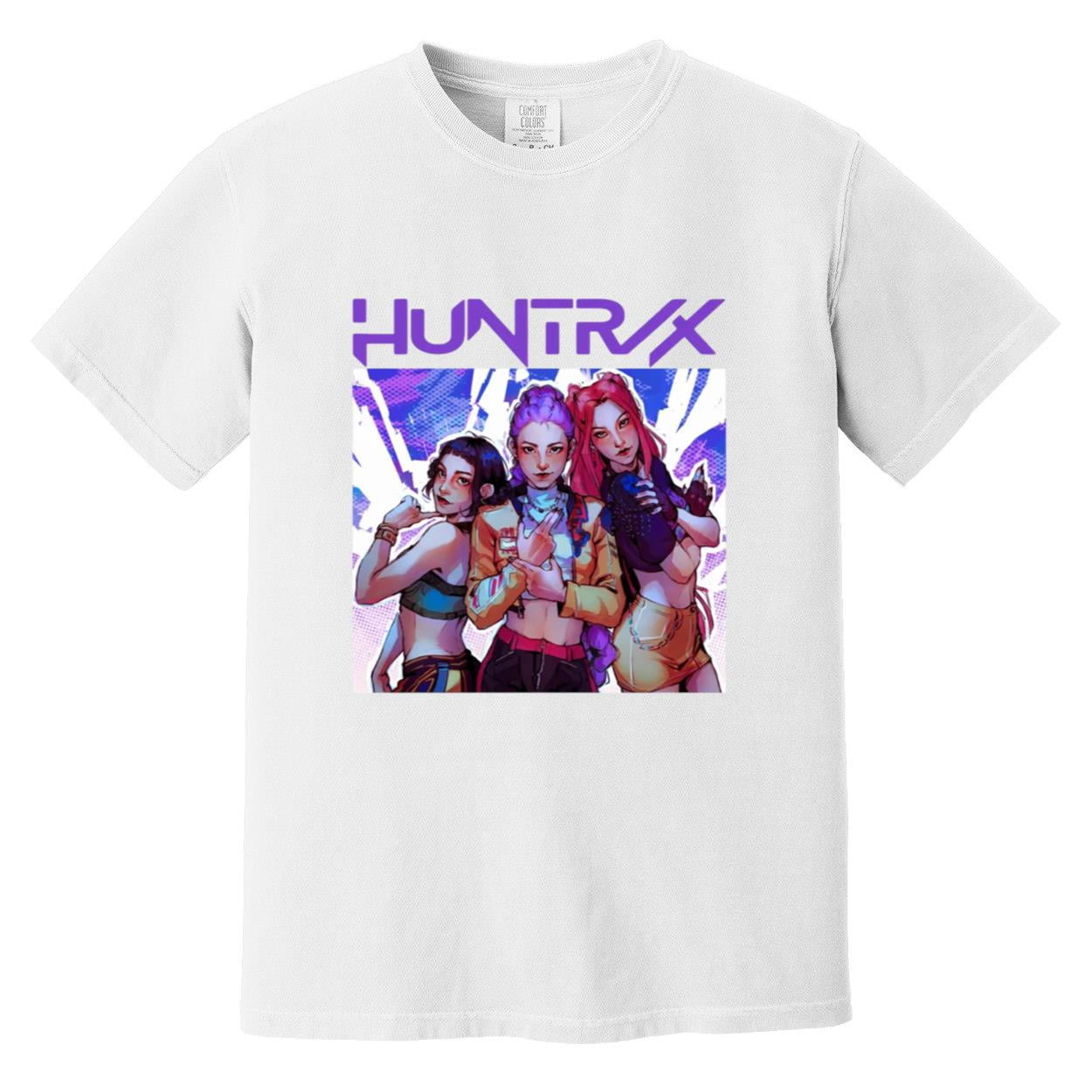 Huntrix Zoey Rumi Mira K-Pop Demon Hunters Fanart Gift Comfort Color T ...