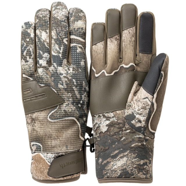 Huntworth Men's Commander Heavyweight Hunting Gloves – RealTree Excape ...