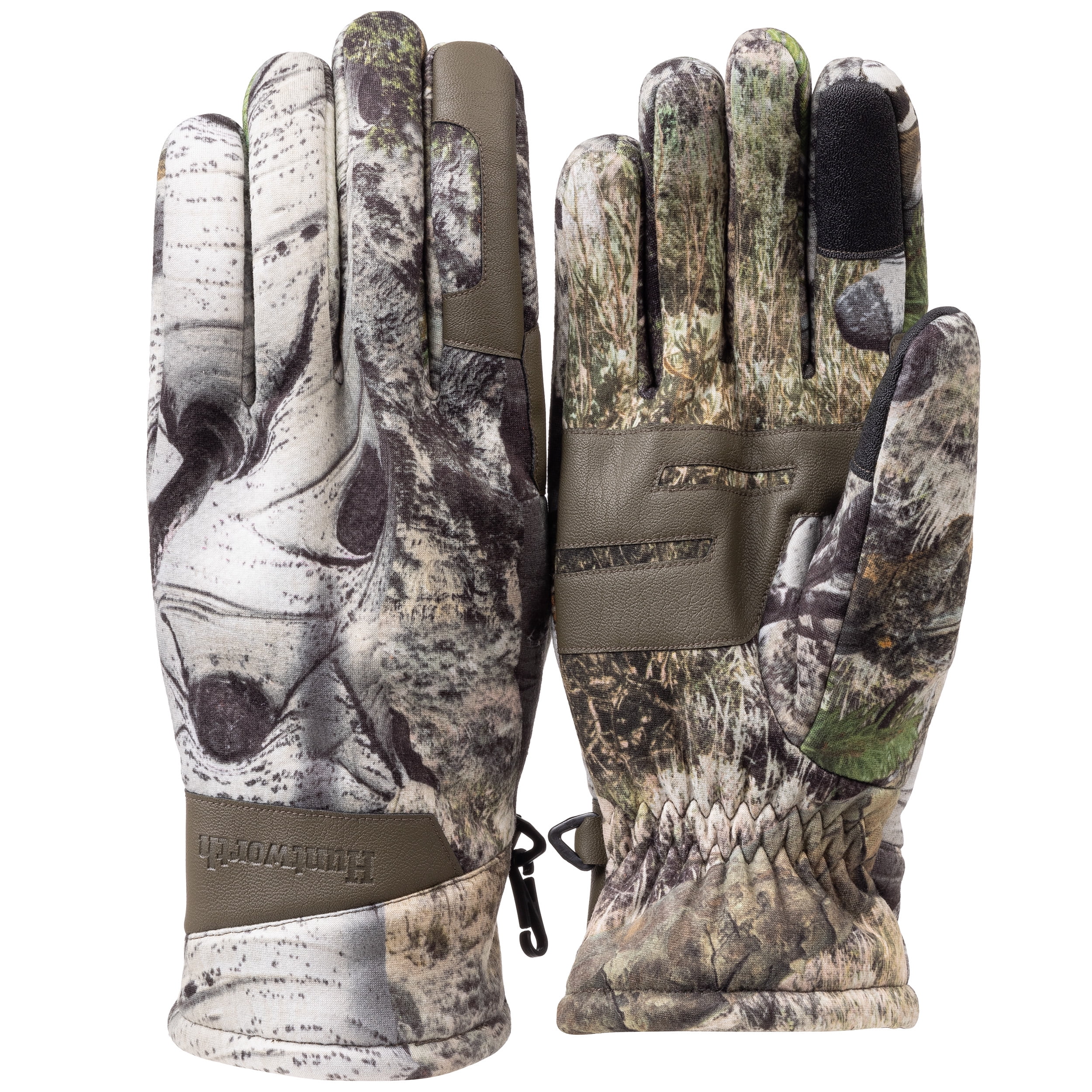 Huntworth Men's Endeavor Thermal Hunting Gloves, Windproof, M/L, Mossy ...