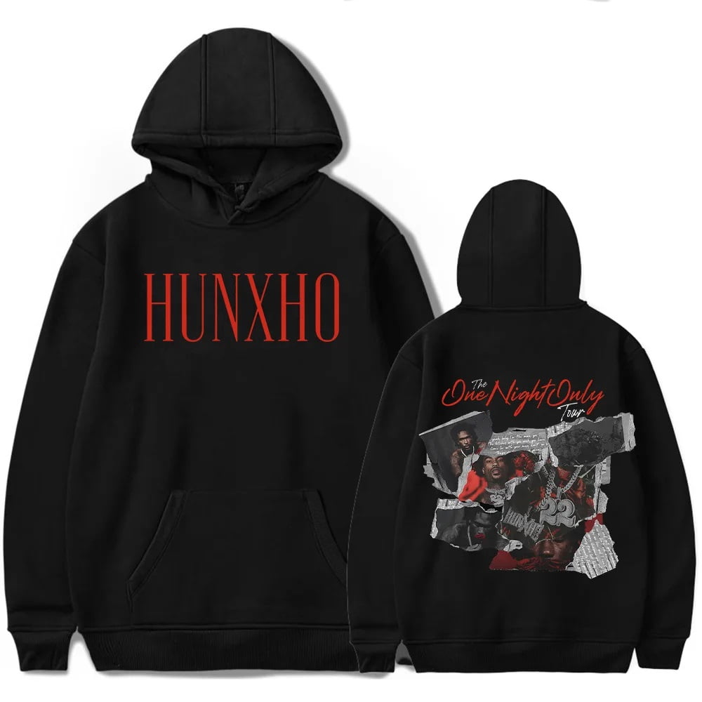 Hunxho 2024 Tour Merchandise Unisex - wearable Casual Long Sleeve ...