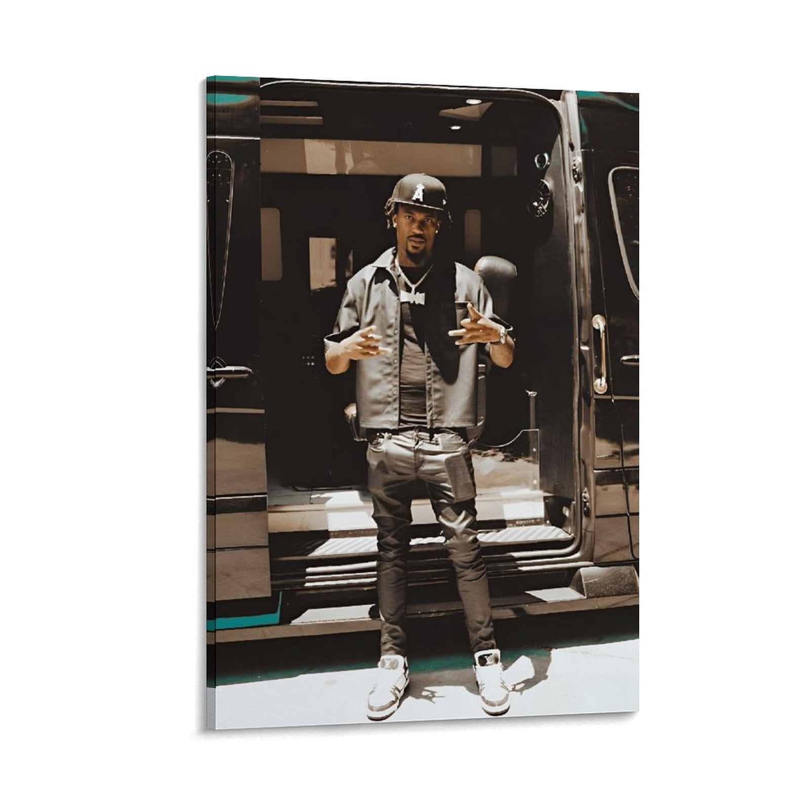 Hunxho Art RAPPER Cool Poster Posters Wall Art Painting Canvas Gift ...