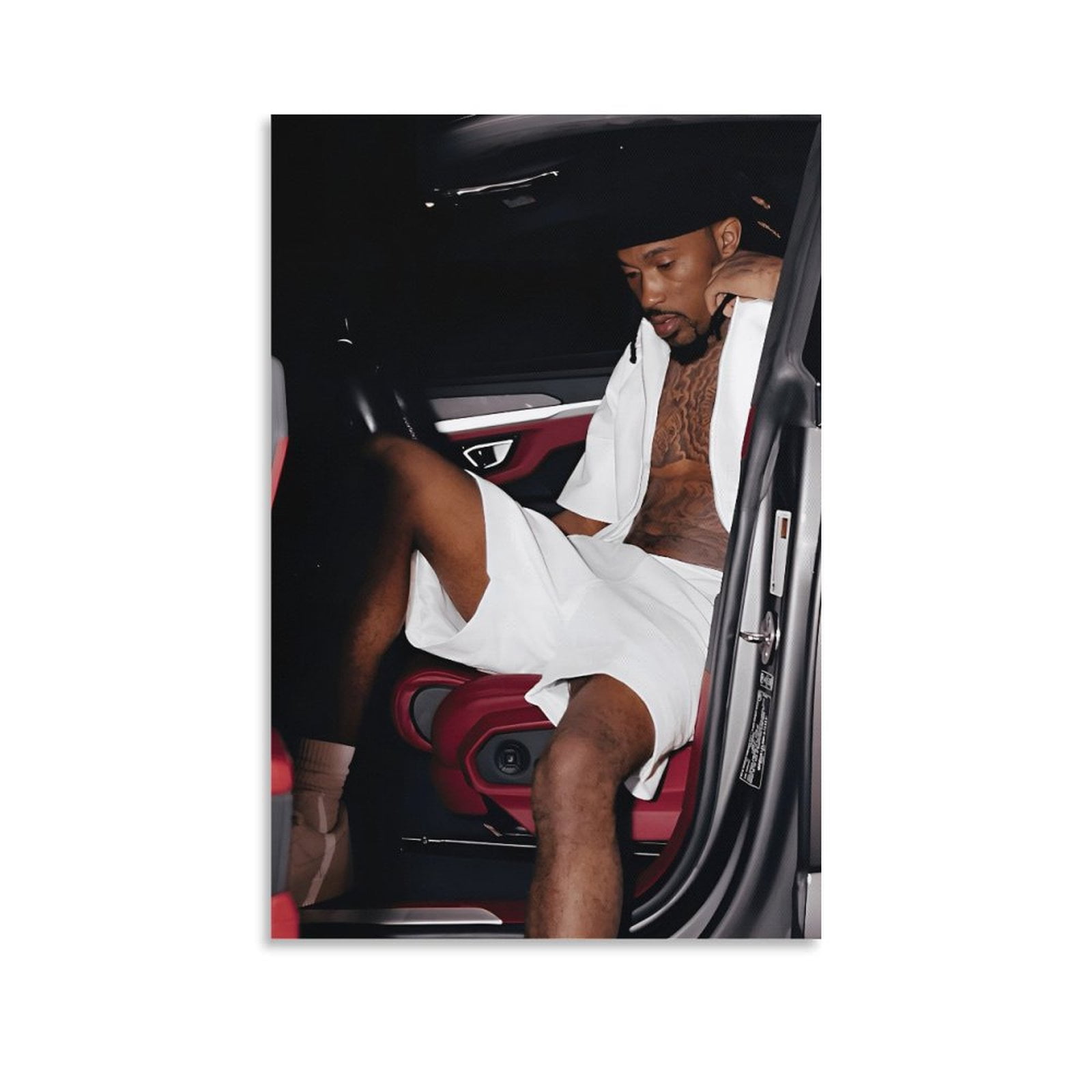 Hunxho Popular RAPPER Art Poster Picture Print Canvas Poster Wall Paint ...