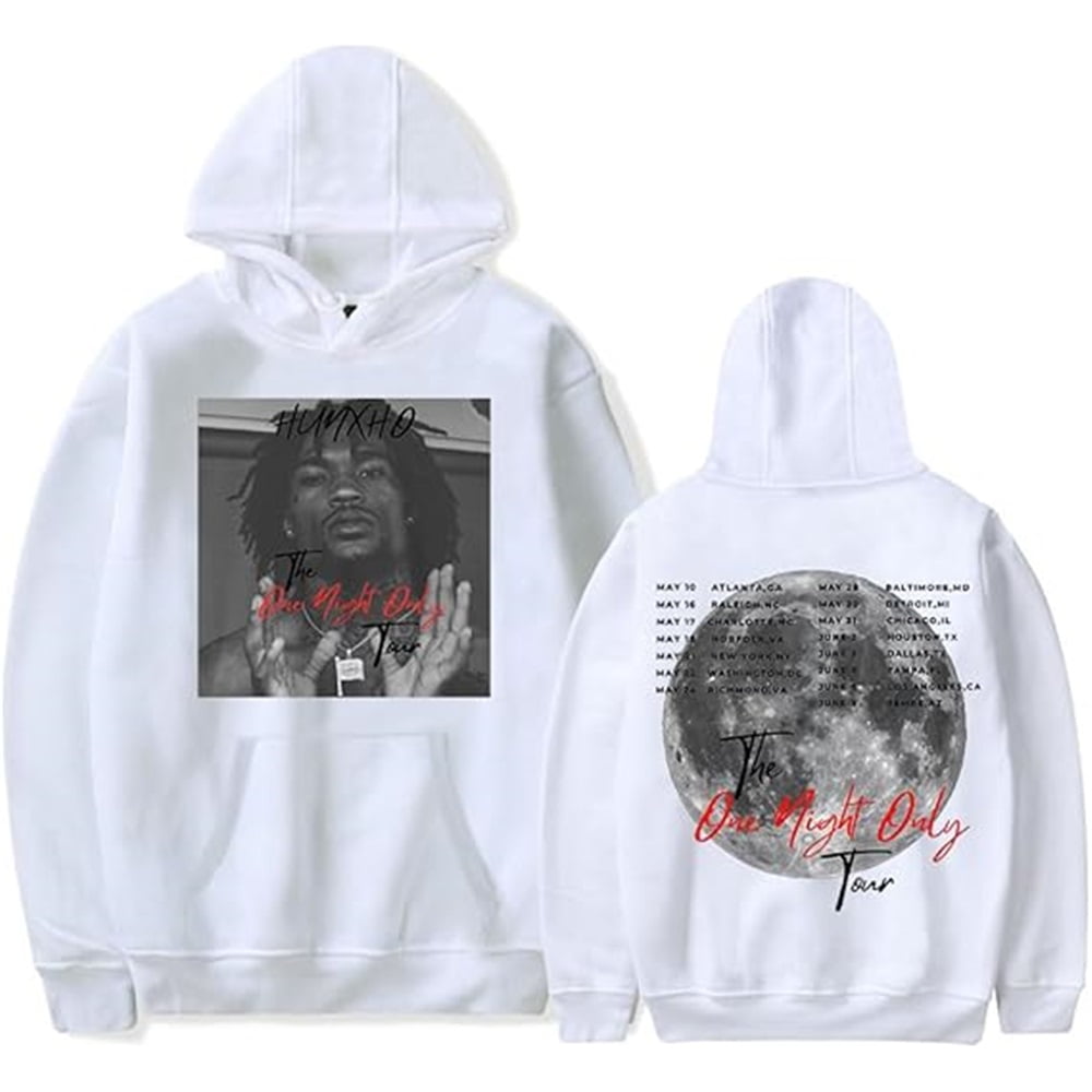 Hunxho The One Night Only 2024 Tour Merch Hoodie Streetwear Man/Woman ...