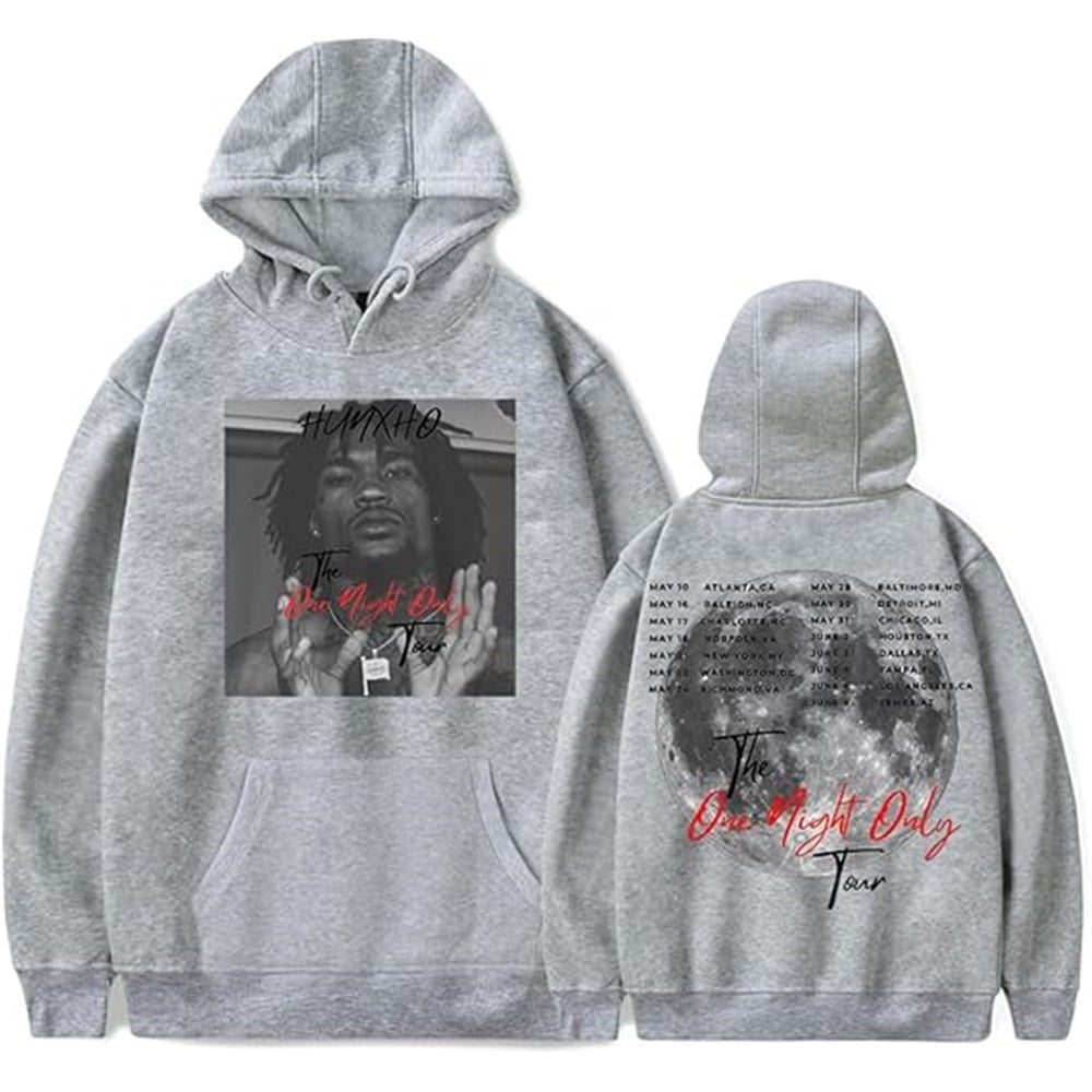 Hunxho The One Night Only 2024 Tour Merch Hoodie Streetwear Man/Woman ...
