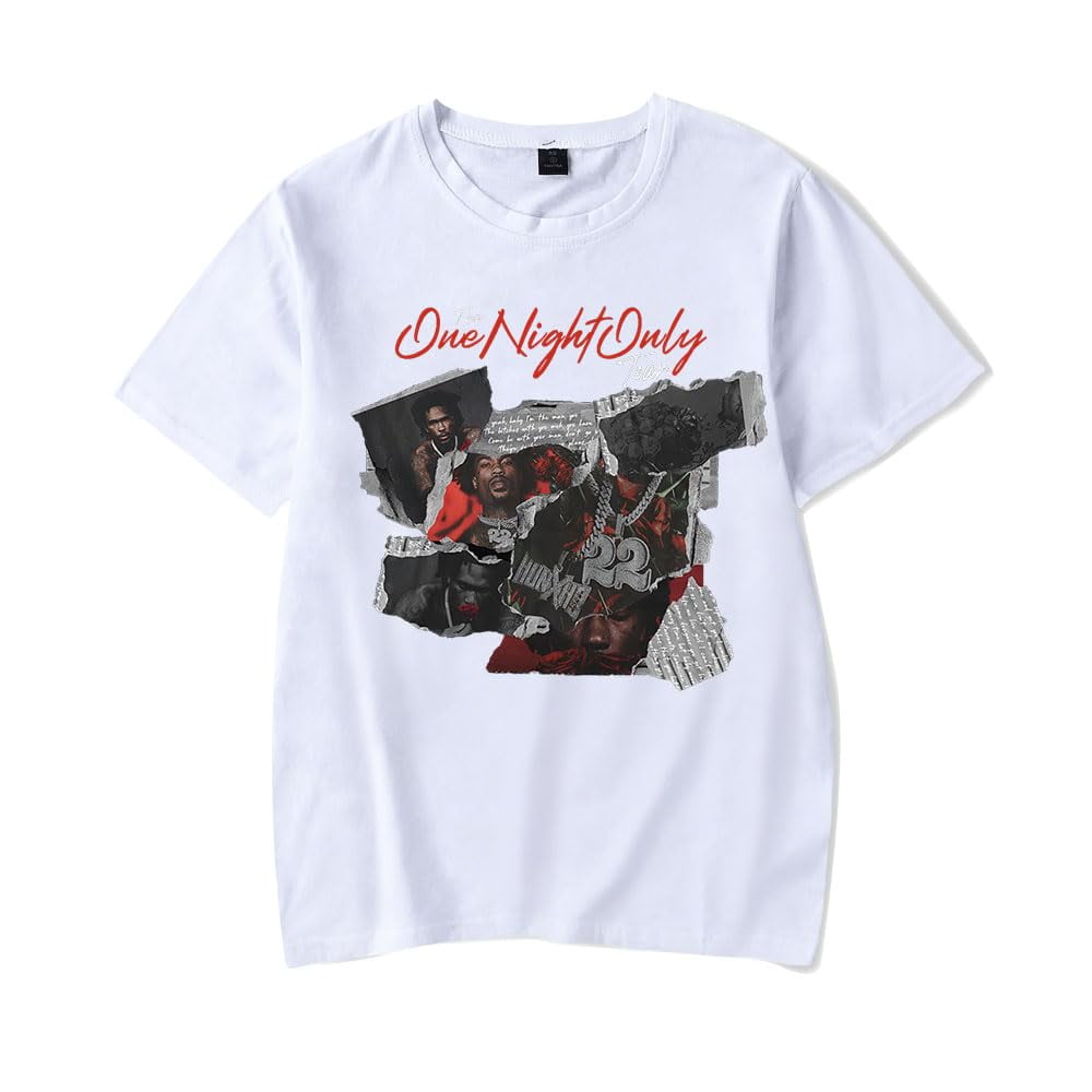 Hunxho The One Night Only Tour 2024 T-Shirt Women Men Rapper Vintage ...