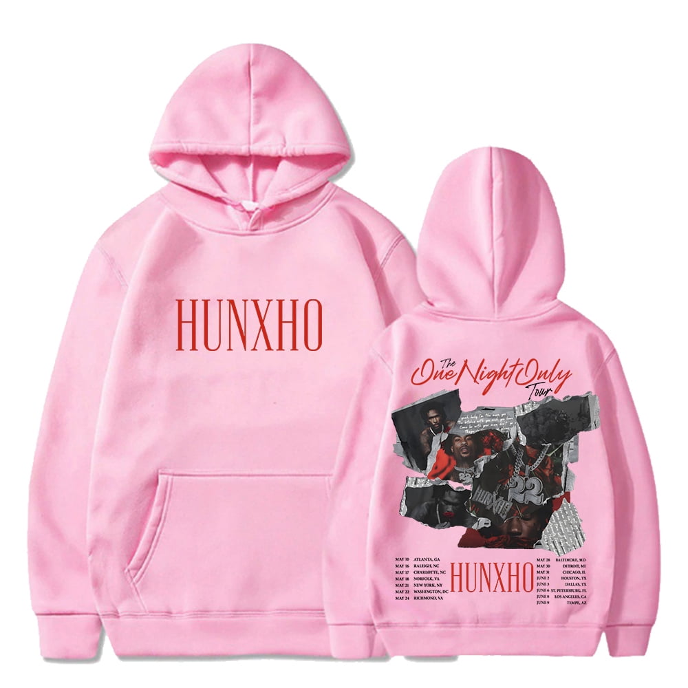 Hunxho The One Night Only Tour Hoodie 2024 Long Sleeve Streetwear Women ...