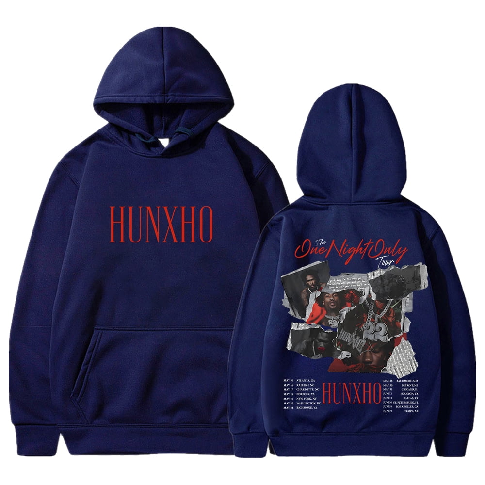 Hunxho The One Night Only Tour Hoodie 2024 Long Sleeve Streetwear Women ...