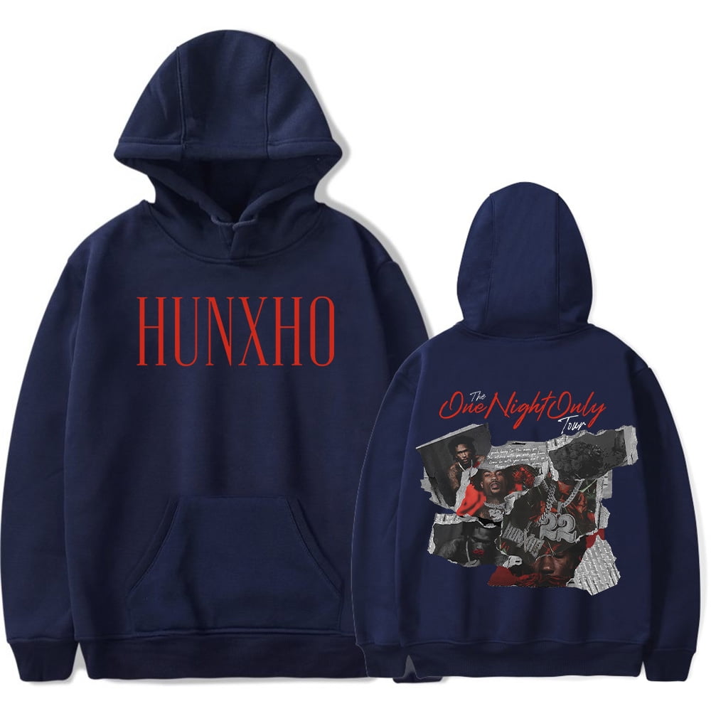 Hunxho The One Night Only Tour Hoodie Unisex Fashion Casual Long Sleeve ...