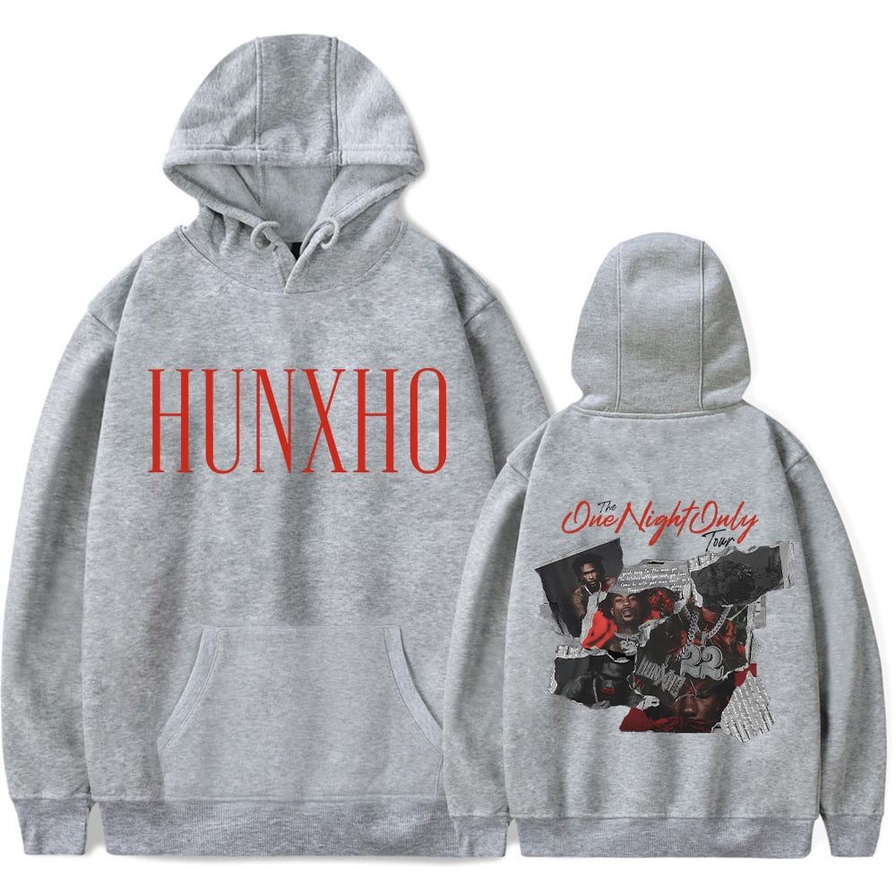Hunxho The One Night Only Tour Hoodie Unisex Fashion Casual Long Sleeve ...