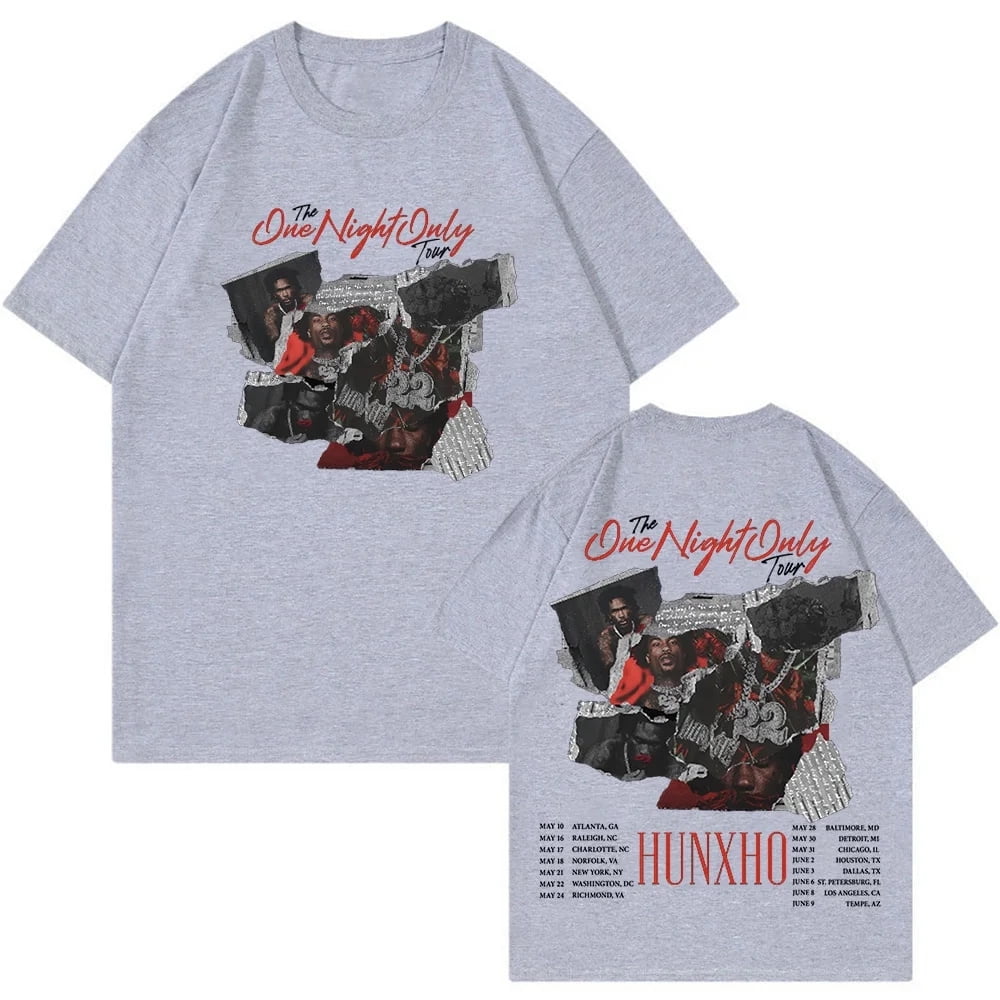 Hunxho The One Night Only Tour T-shirt Cosplay Short Sleeve Unisex Tee ...