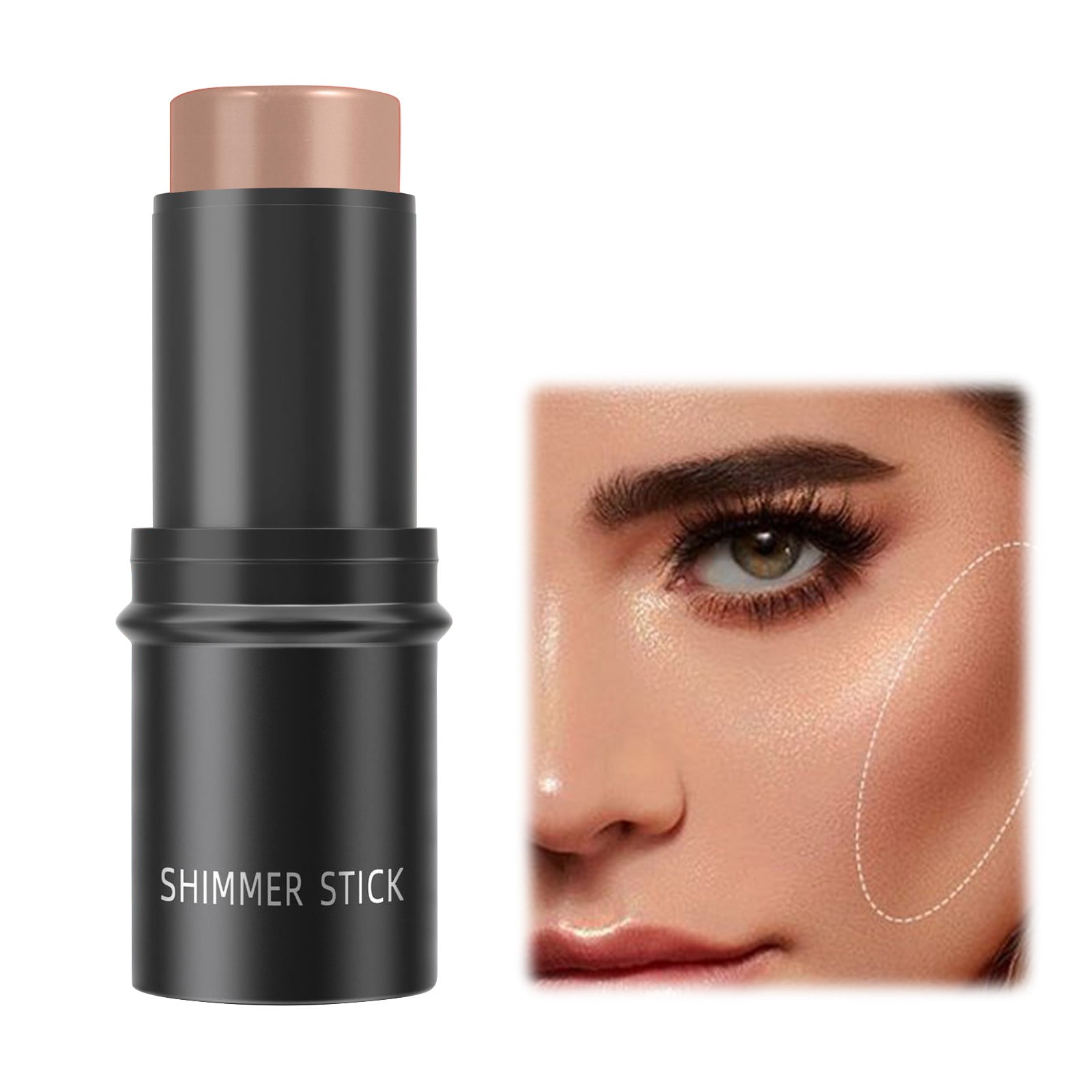 Hunyinhhh 6 Colors Stick Highlighter Stick And Stick Kit Face Brightens ...