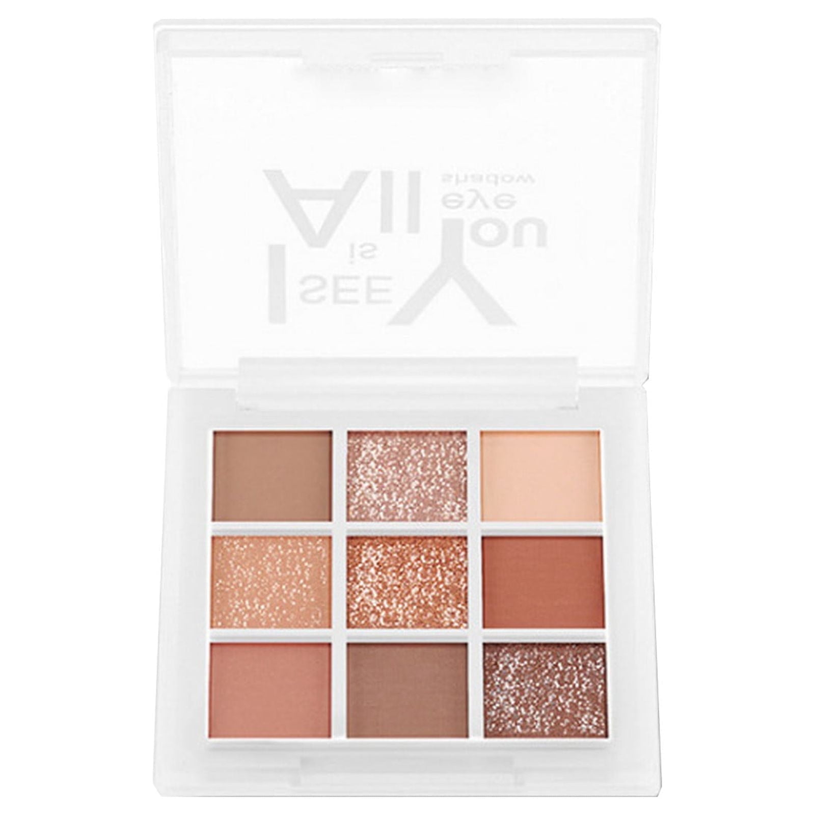 Hunyinhhh 9 Color Eye Shadow Plate Flash Powder Pearlescent Flash Beads ...