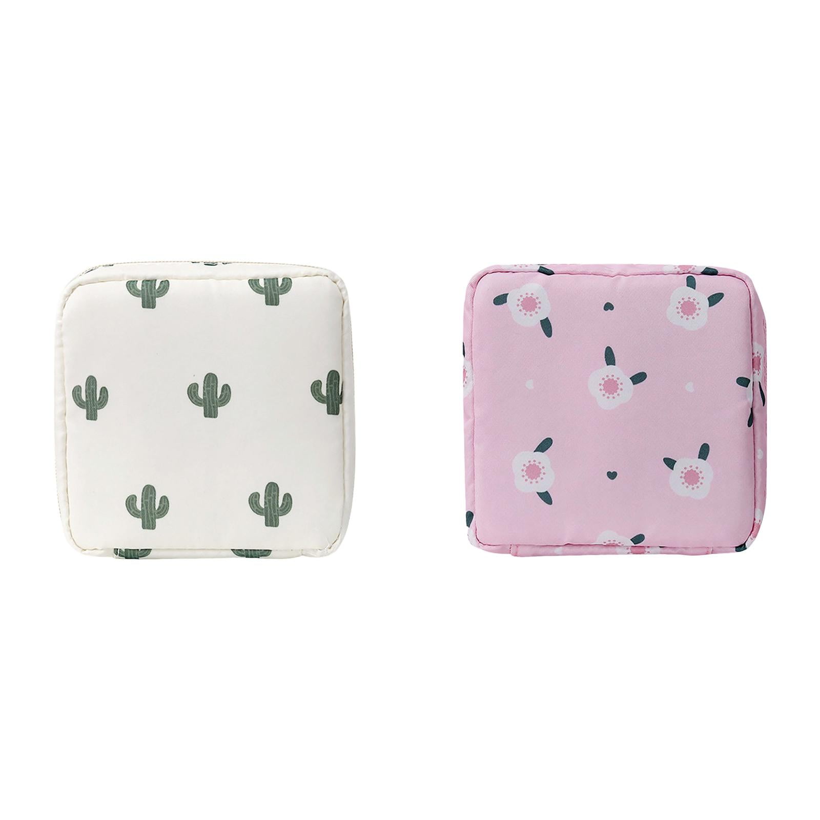 Hunyinhhh Cute Portable Sanitary Napkin Storage Bag Storage Cosmetic ...