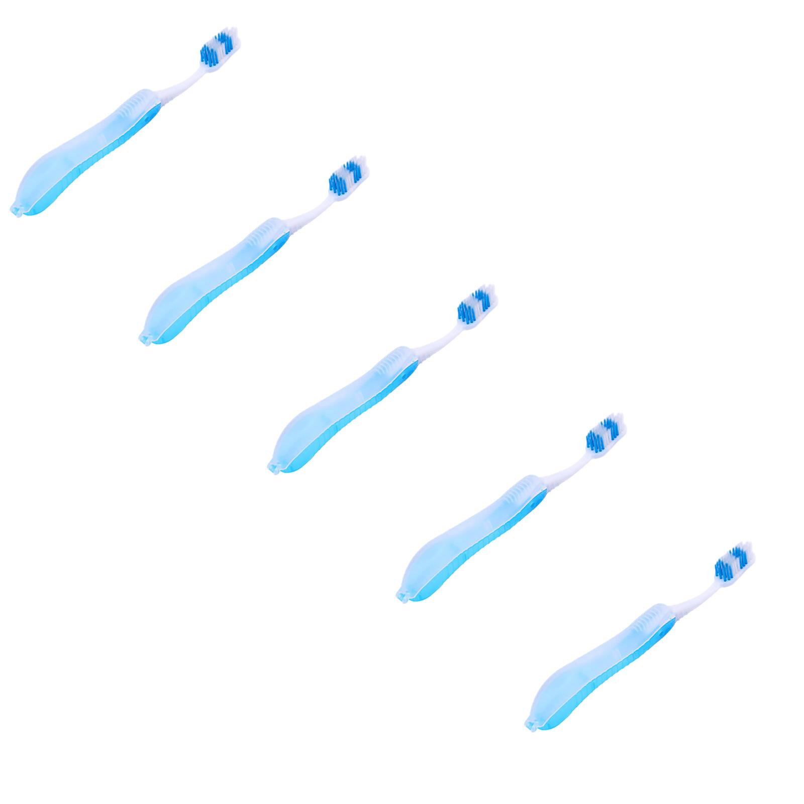 Hunyinhhh Foldable Folding Toothbrush 1pc Durable Mini Outdoor Camping ...