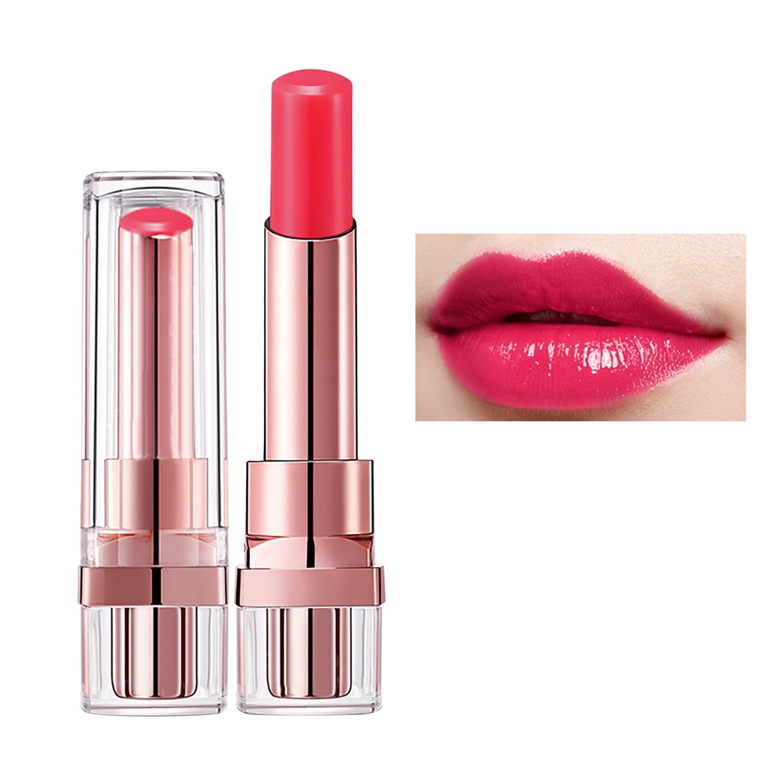 Hunyinhhh Lipstick With Lip Makeup Velvet Long Lasting High Pigment Lip ...