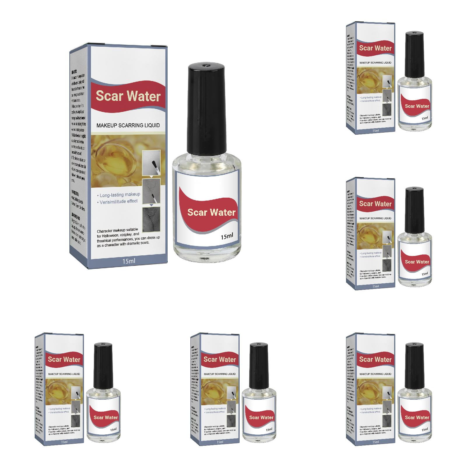 Hunyinhhh Makeup Rigid Collodion With Brush Scarring Liquid Scar Liquid ...