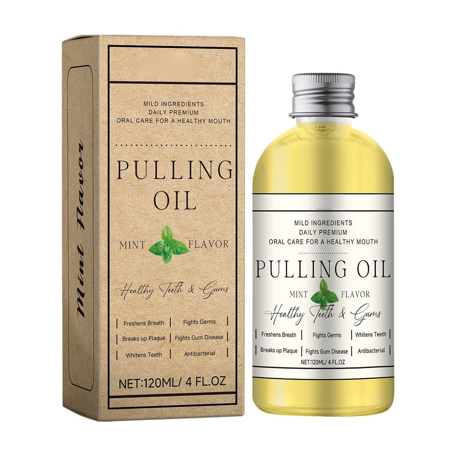 Hunyinhhh Oral Coconut Mouthwash Teeth Mouthwash Oil Helps Gums And ...