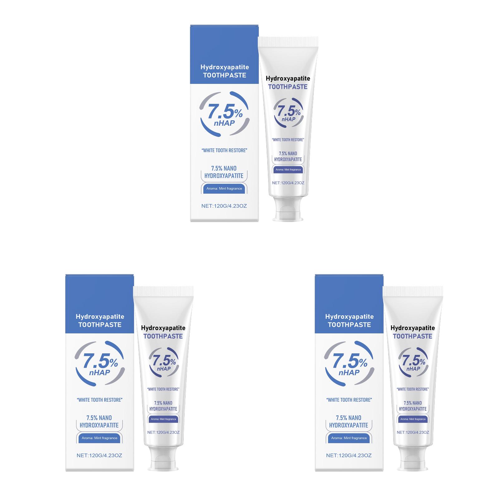 Hunyinhhh Peppermint Tooth Decay Toothpaste White Teeth Remineralizing ...