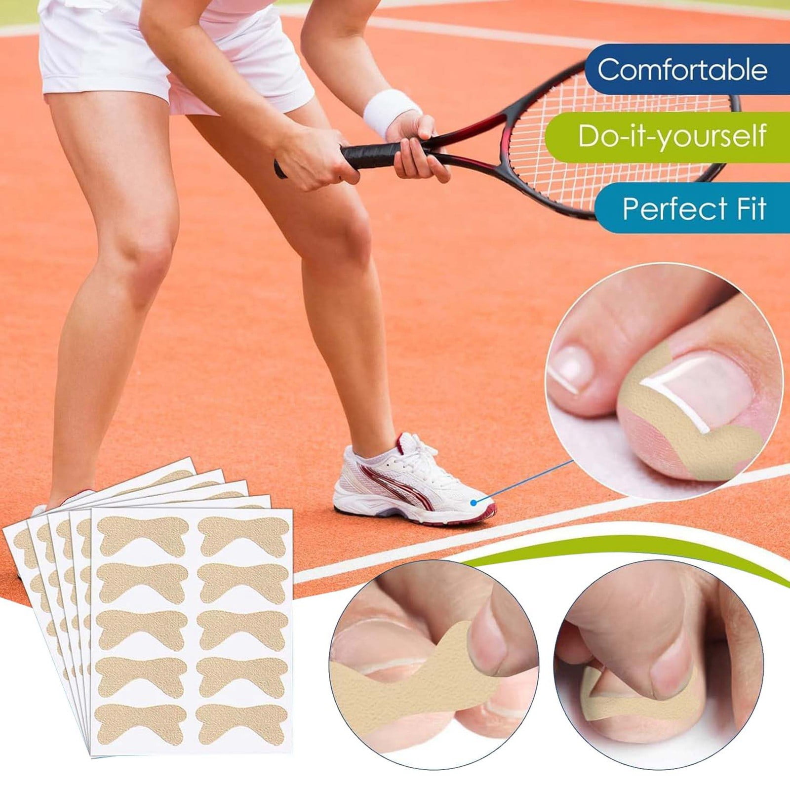 Hunyinhhh Self Toe Nail Corrector For Toenail Correction And Nail ...