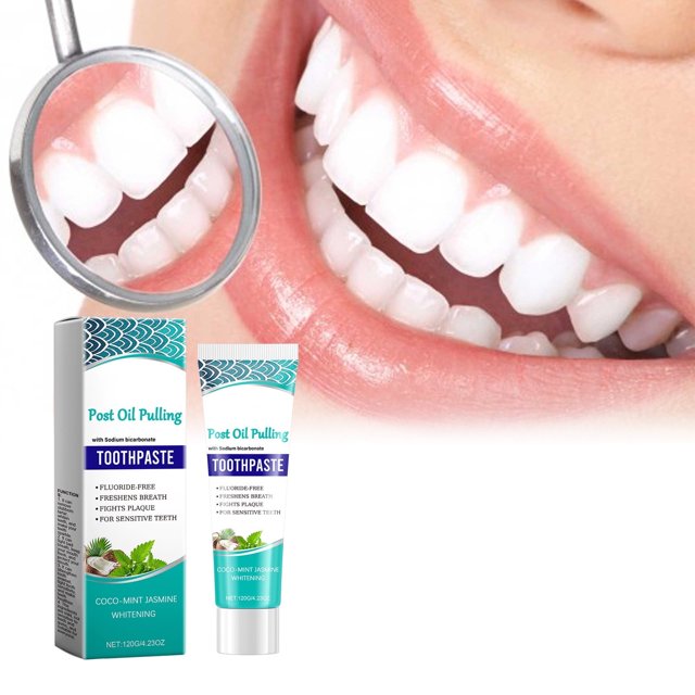 Hunyinhhh Teeth Care Toothpaste Natural Toothpaste Flavorless ...