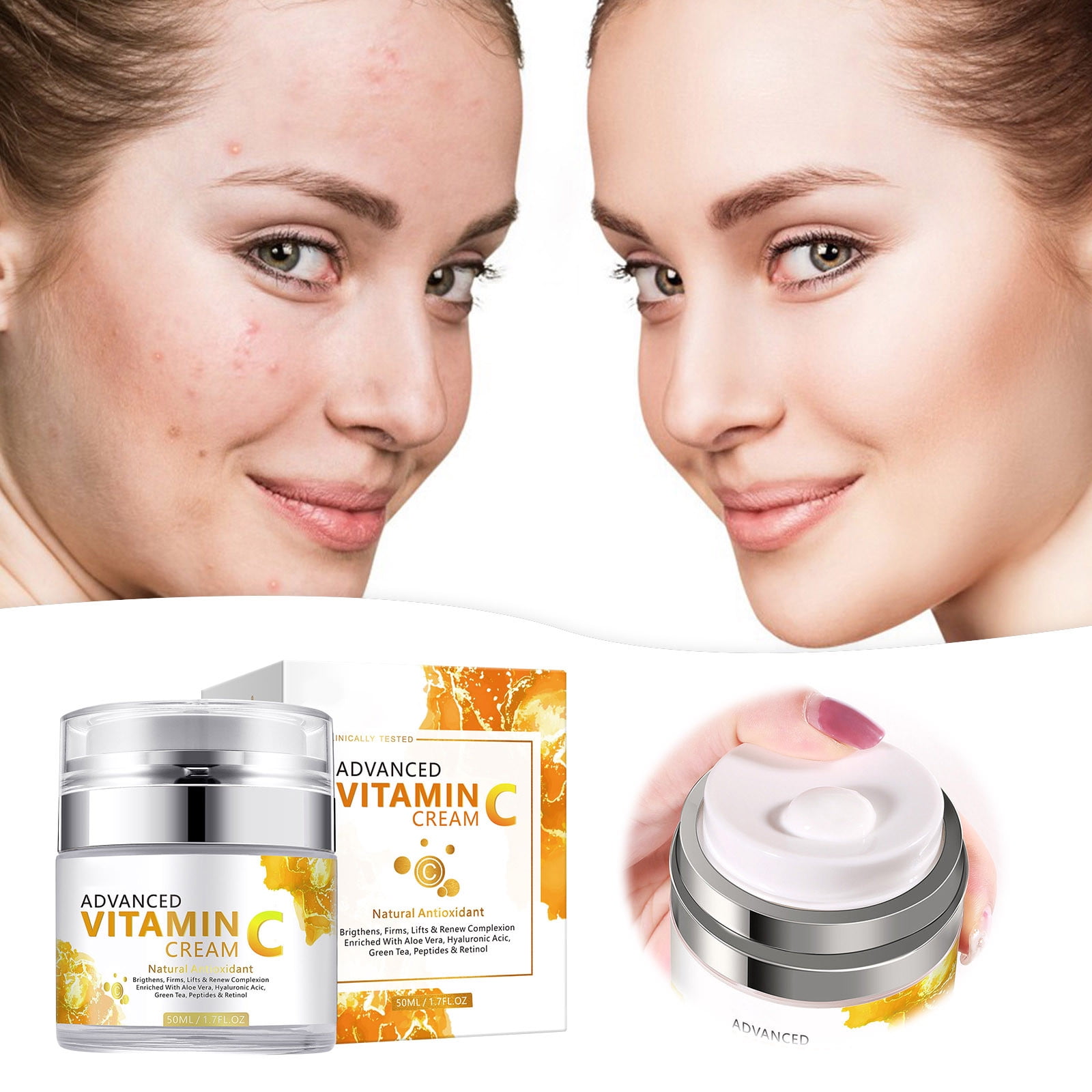 Hunyinhhh Vitamin C Moisturizes Hydrates Locks Water Refreshes And