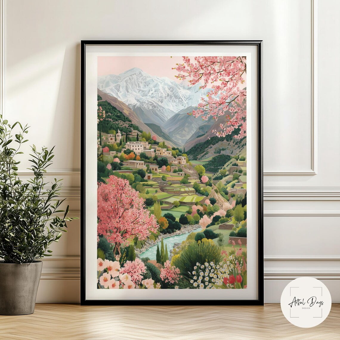 Hunza Valley Blossom Pakistan Travel Pink Apricot Blossoms able ...