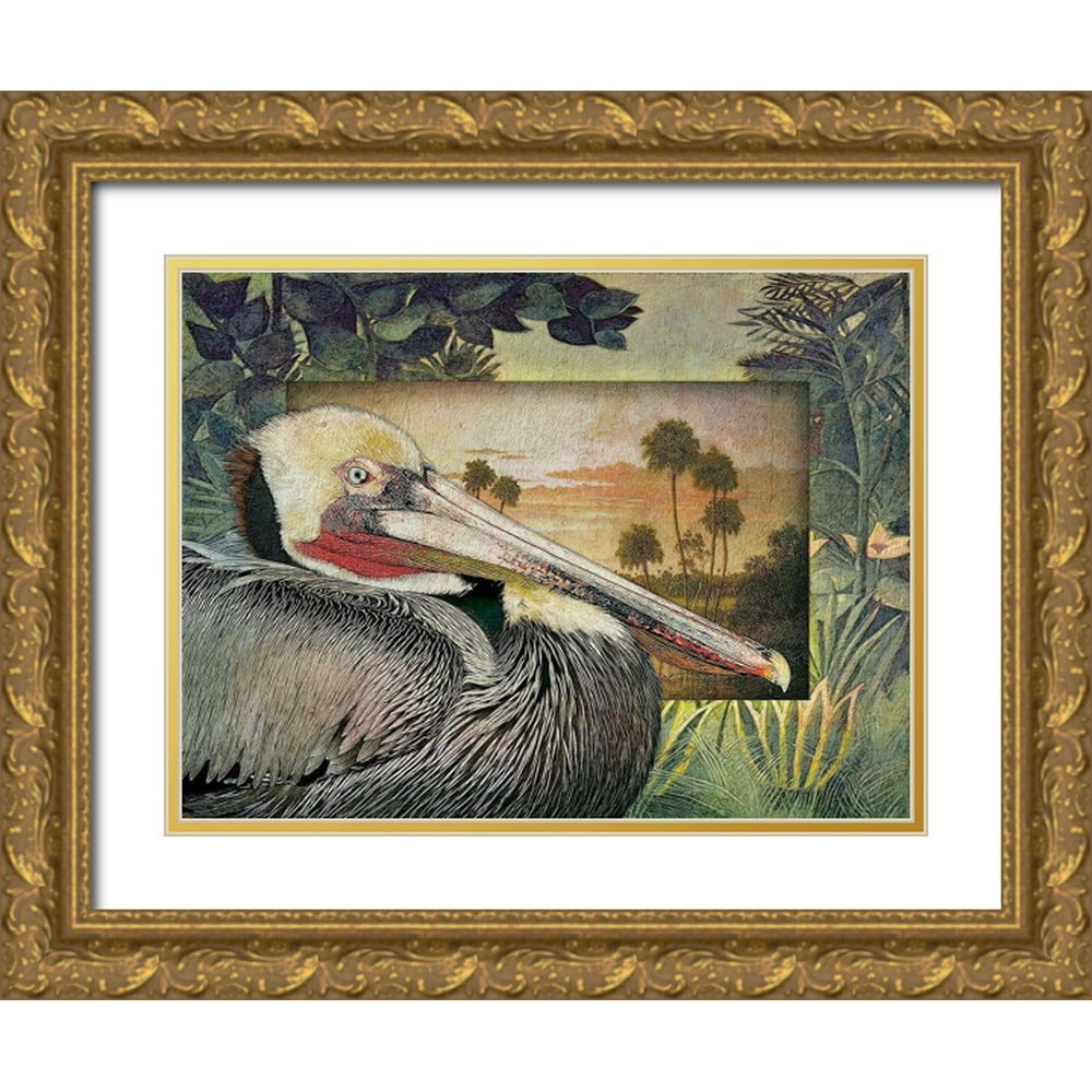 Hunziker, Steve 14x12 Gold Ornate Wood Framed with Double Matting ...