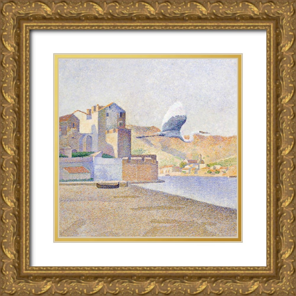 Hunziker, Steve 15x15 Gold Ornate Wood Framed with Double Matting ...