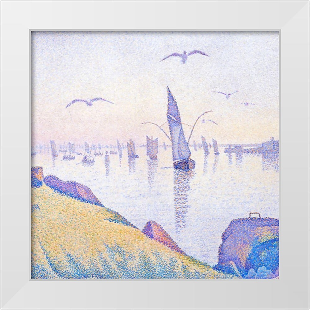 Hunziker, Steve 15x15 White Modern Wood Framed Museum Art Print Titled ...