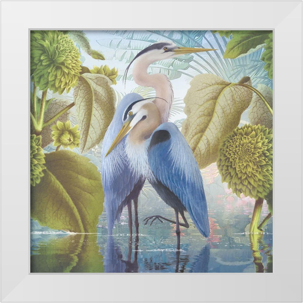 Hunziker, Steve 20x20 White Modern Wood Framed Museum Art Print Titled ...