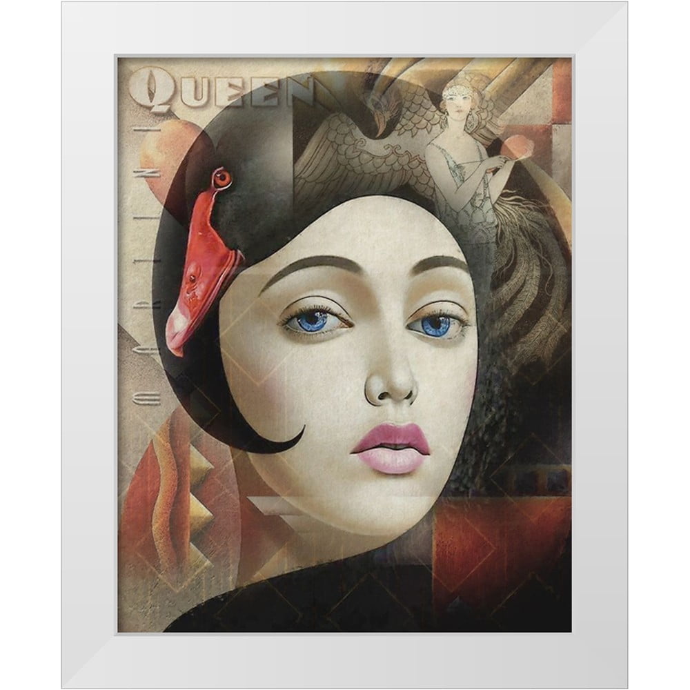 Hunziker, Steve 20x24 White Modern Wood Framed Museum Art Print Titled ...