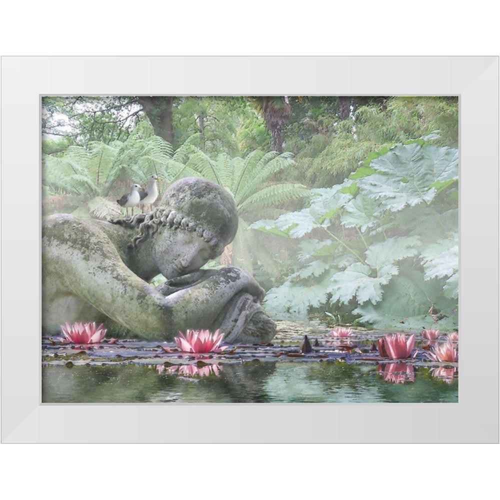Hunziker, Steve 24x19 White Modern Wood Framed Museum Art Print Titled ...