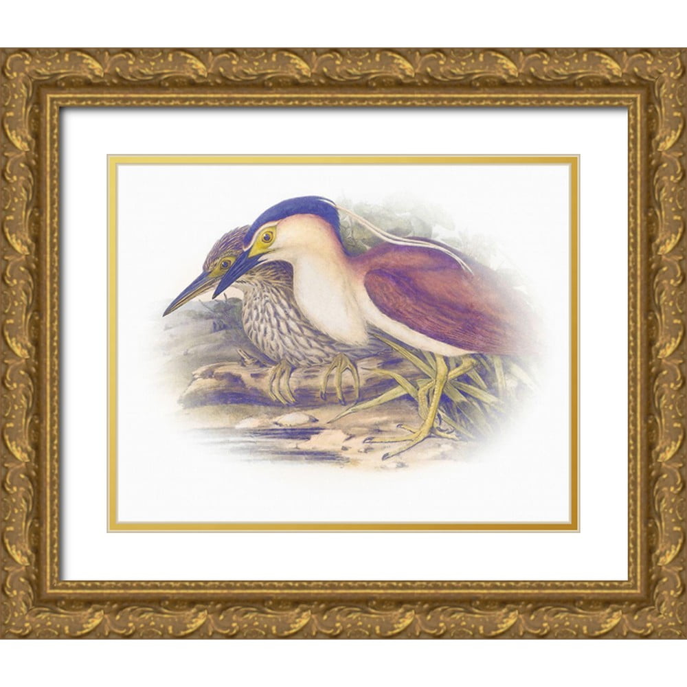 Hunziker, Steve 32x26 Gold Ornate Wood Framed with Double Matting ...