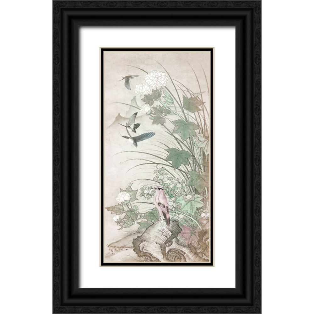 Hunziker, Steve 9x14 Black Ornate Wood Framed with Double Matting ...