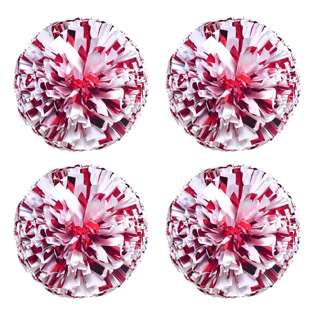 Huonawei Dance Poms Shimmering Pearl Cheer Poms Handheld Design School ...