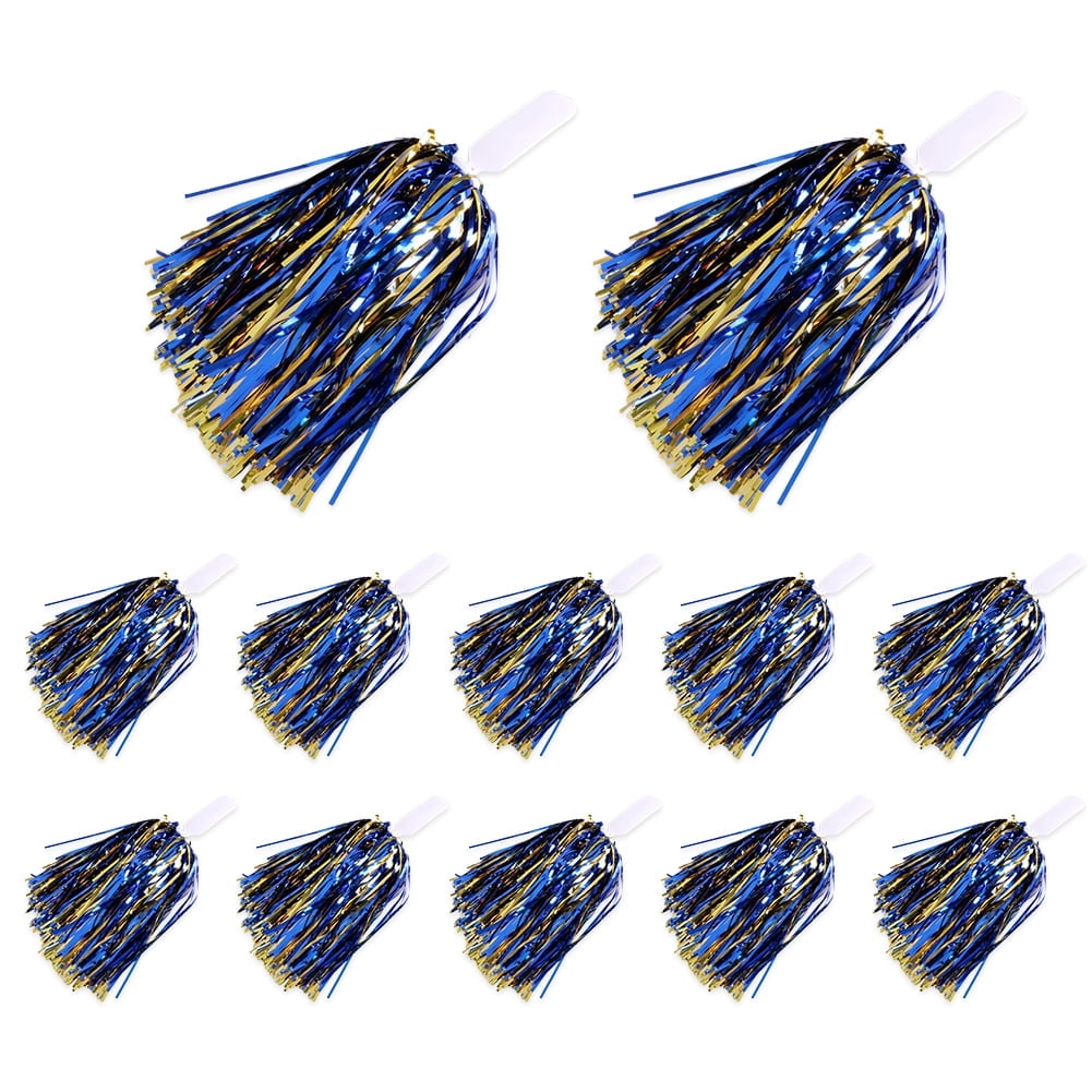 Dance Team Pom Poms PE Construction Cheerleading Pom Poms Handcrafted ...