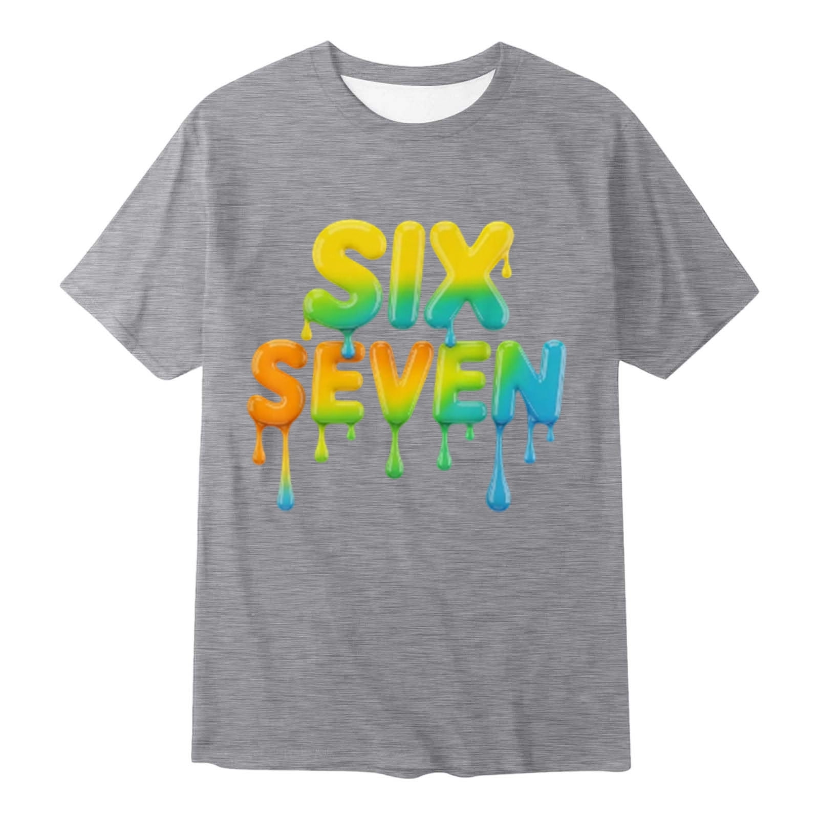 Huowey Boys Graphic 67 Shirt Short Sleeve Cute Ice Cream Print Round ...