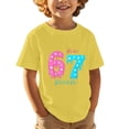 Huowey Boys Trendy T Shirt Casual Short Sleeve Ice Cream Pattern Shirts ...