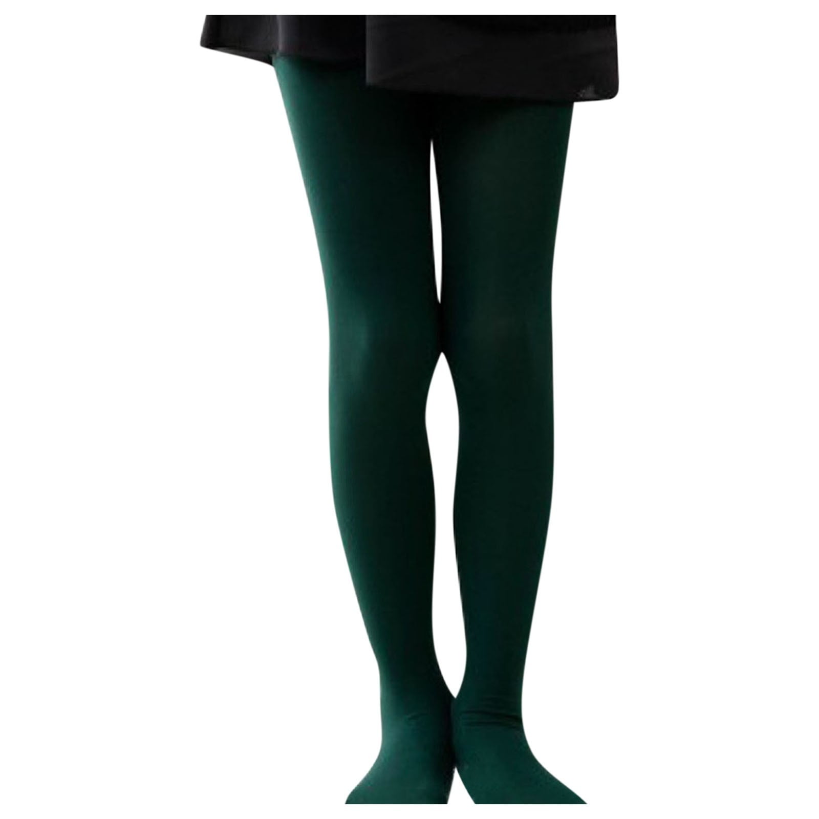 Huowey Girls Solid Color Tights Leggings Breathable Ballet Soft Thick ...