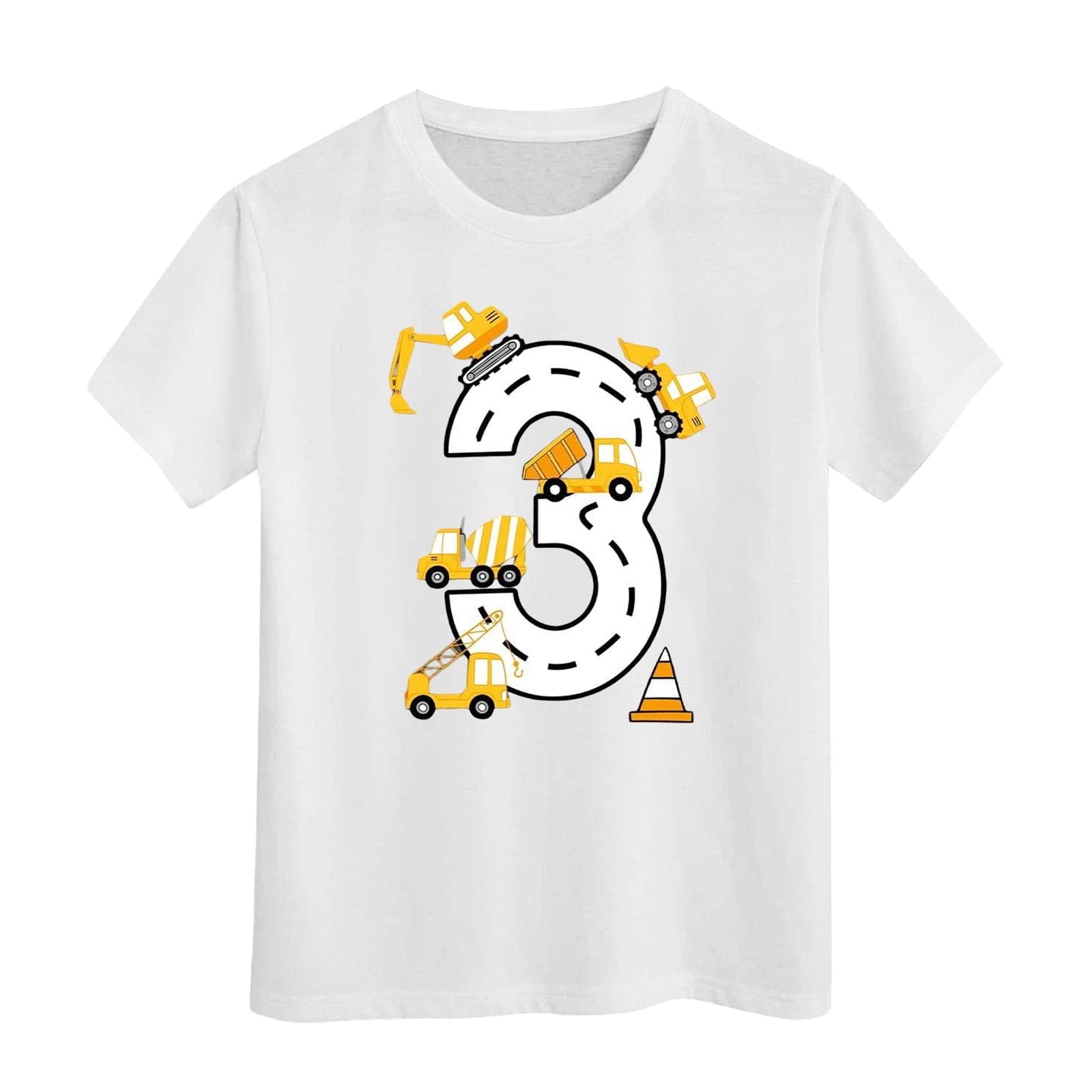 Huowey Kids Shirt 3Rd Birthday Shirt Boy Third Outfit Toddler Gift Baby ...